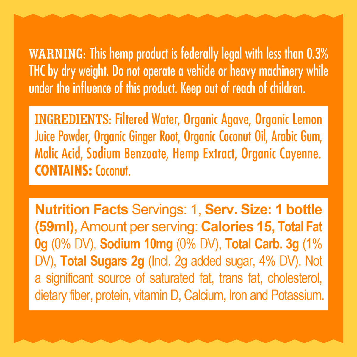 Anxiety Shot | Relief Lemon Ginger (6 pack) | Mr. Moxey's